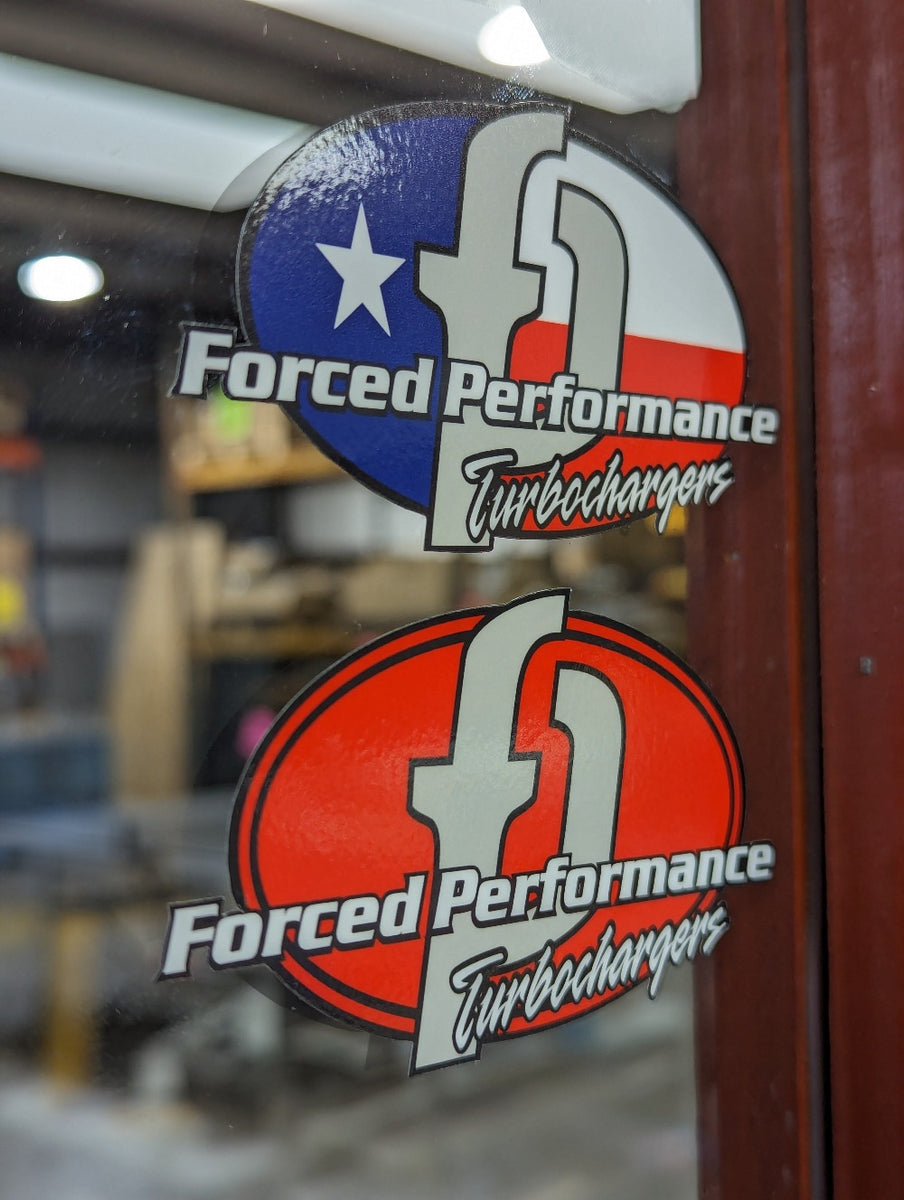 Die Cut Forced Performance Stickers